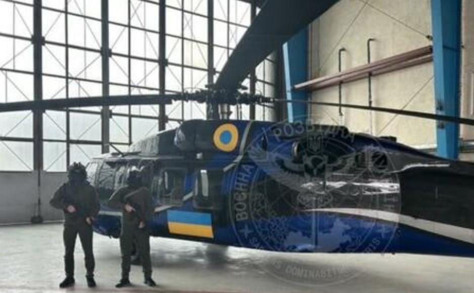 Ukrajinská vojenská rozvědka používá americký vrtulník Black Hawk | AC24.cz