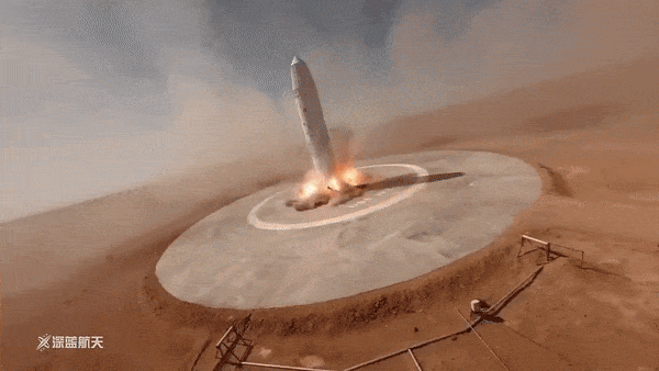 Neskutečné záběry čínské rakety, která explodovala při přistání | AC24.cz